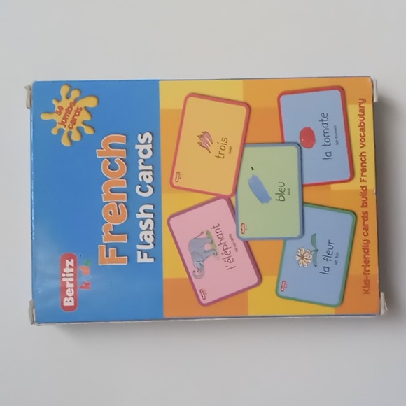 Berlitz | Toys | French Flash Cards | Poshmark